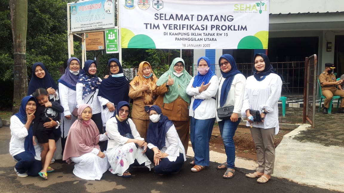 Tim Verifikasi ProKlim Kota Tangerang Kunjungi Kelurahan Paninggilan ...