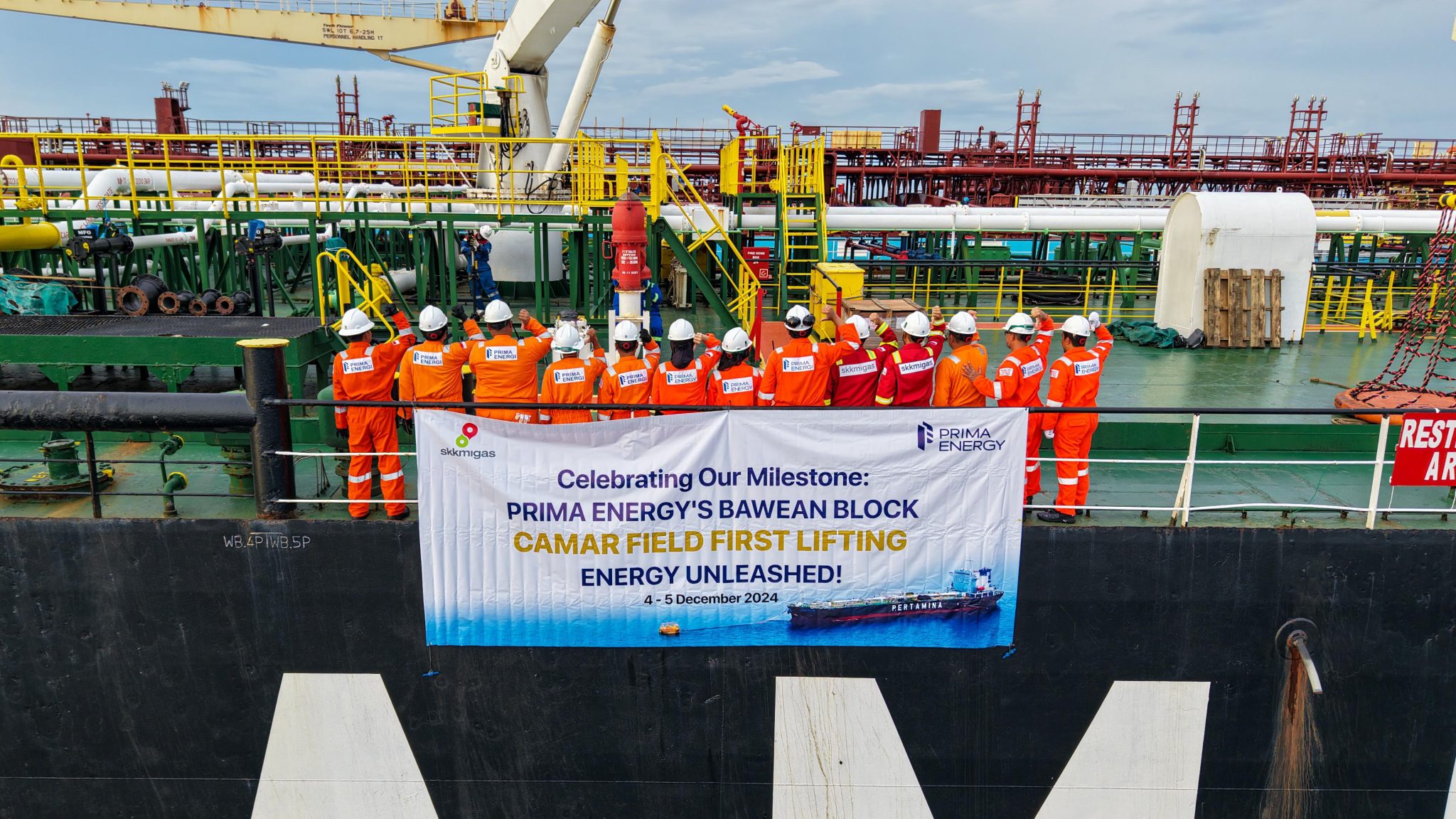Prima Energy Lifting Pertama Produksi Minyak di Lapangan Camar – Bisnis ...